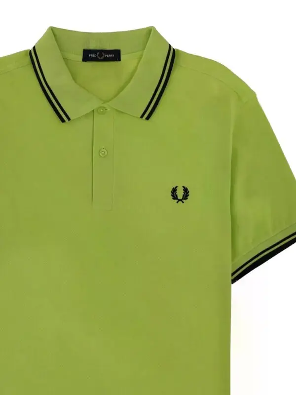 Fred Perry The Twin Tipped Polo Shirt - Green
