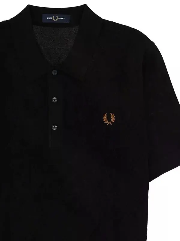 Fred Perry Argyle-knit Polo Shirt