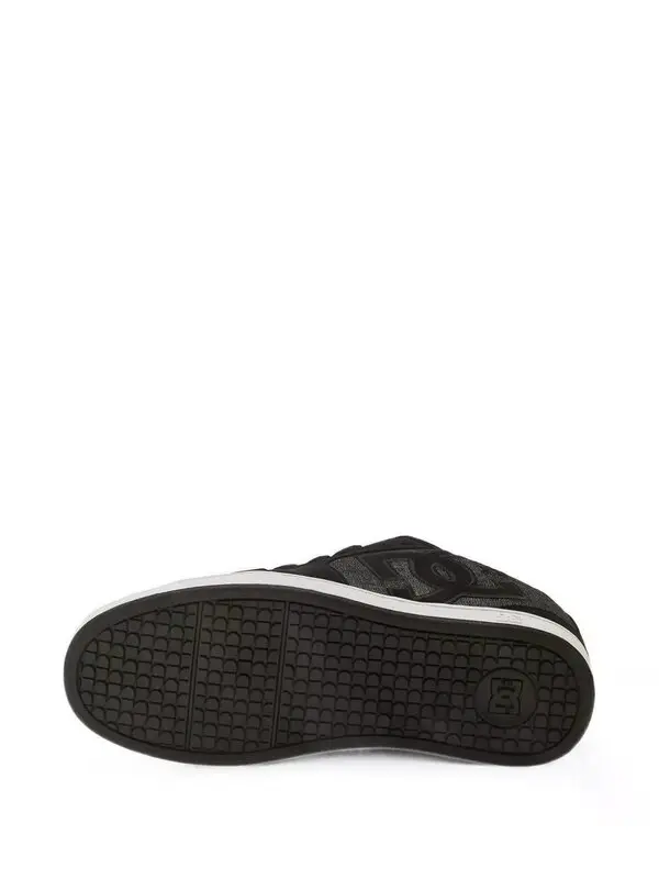 DC SHOES Logo Patch Panelled Sneakers