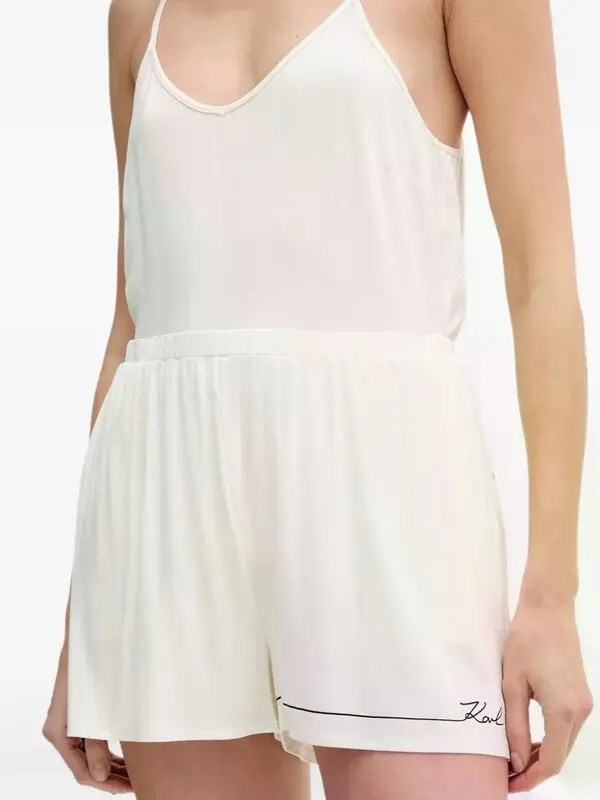 Karl Lagerfeld Logo-print Pajamas