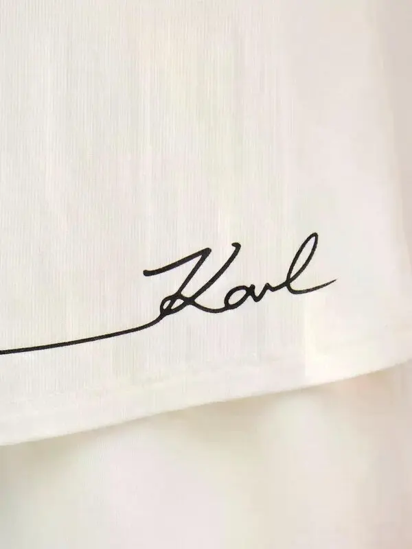 Karl Lagerfeld Logo-print Pajamas