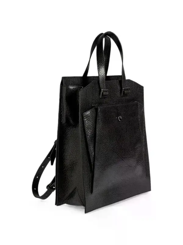 MERRYL TIELMAN Claudie Pebbled Leather Backpack