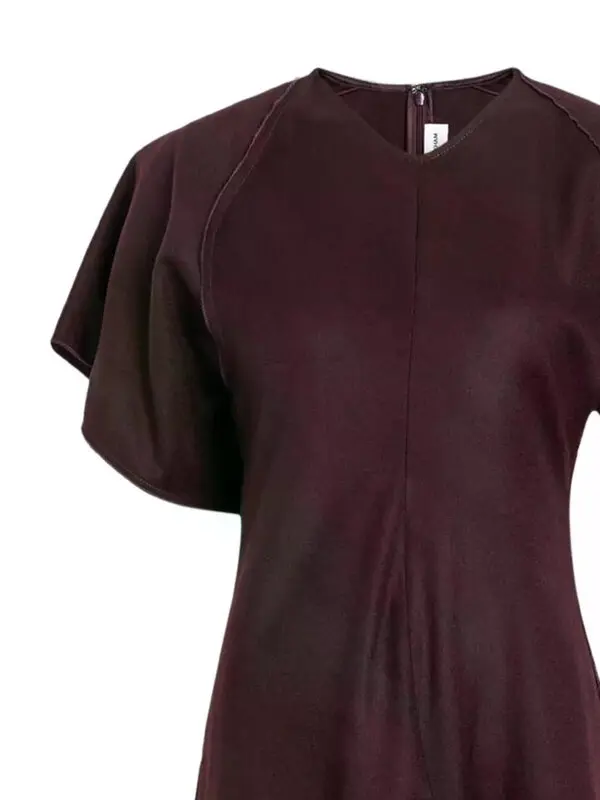Victoria Beckham Panelled Asymmetric Dress