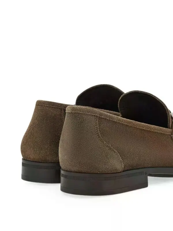 FERRAGAMO Gancini Ornament Moccasins