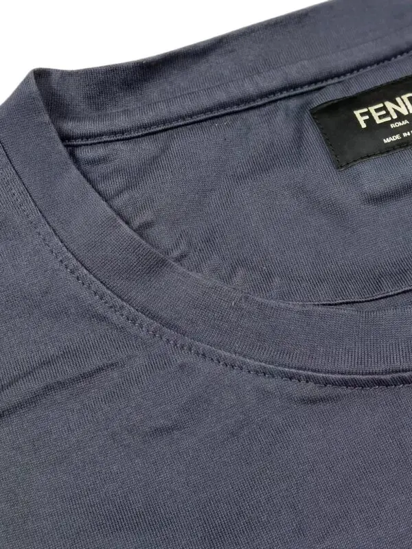 Fendi Logo Embroidered T-shirt