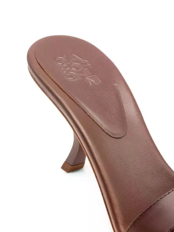 GIABORGHINI Double-strap Square-toe Sandals