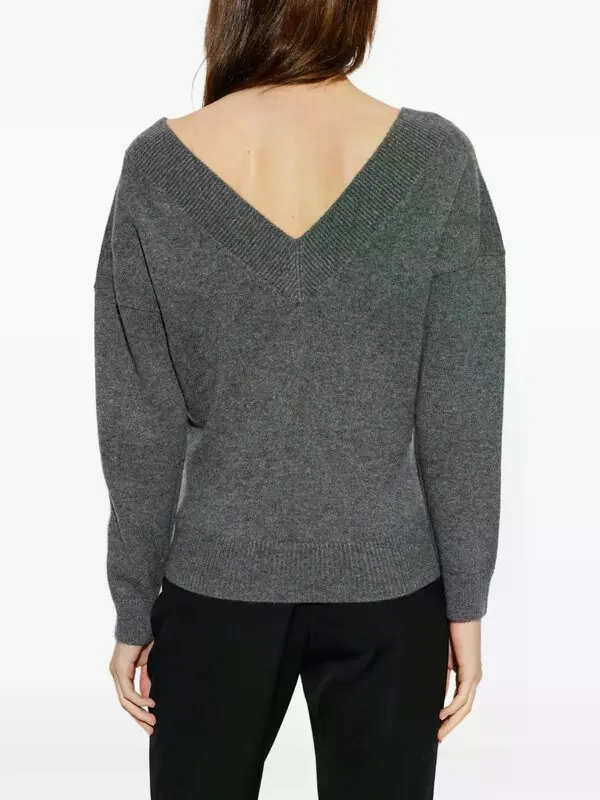 TOM FORD Off-shoulder V-neck Sweater