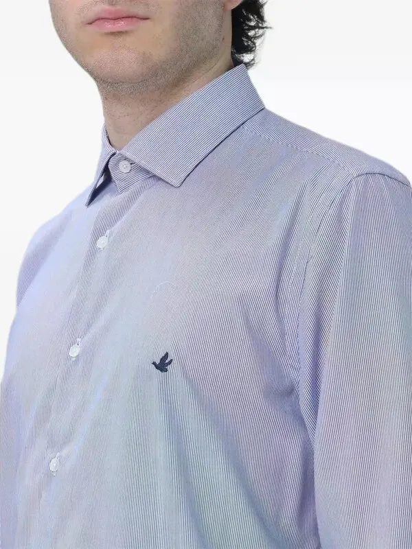 BROOKSFIELD Striped Button-down Shirt