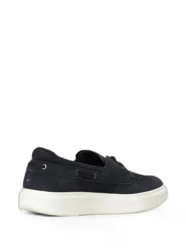 Armani Exchange Suede Boat Shoes