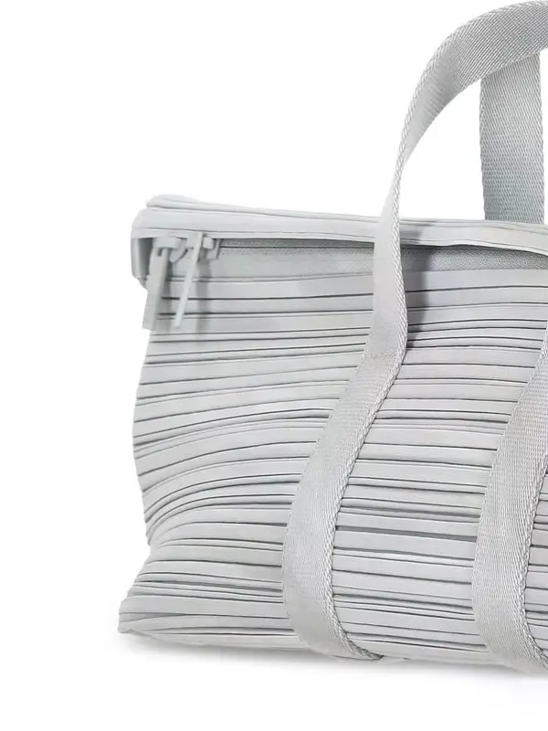 Issey Miyake Horizontal Pleated Tote Bag