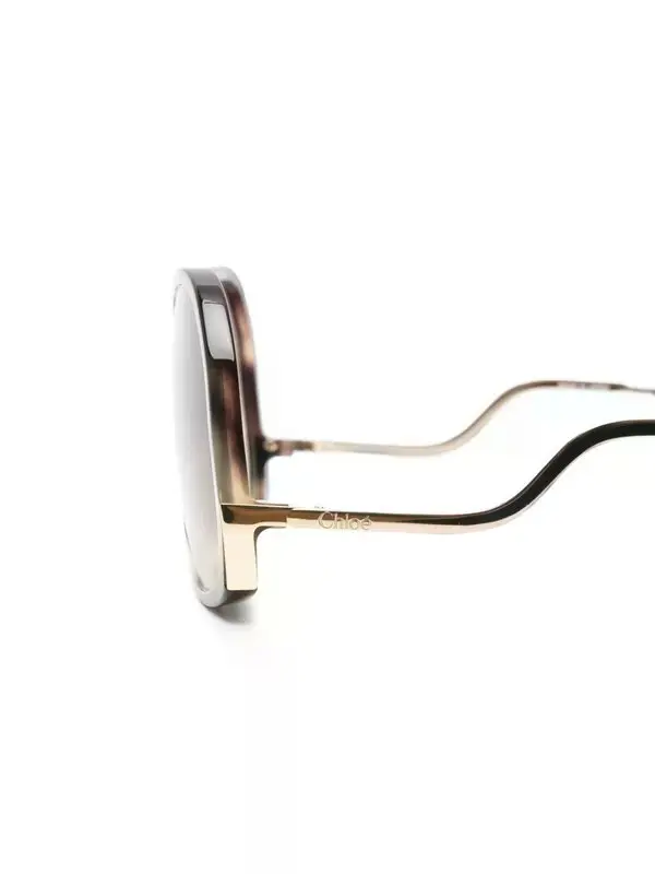 Chloé Geometric Sunglasses