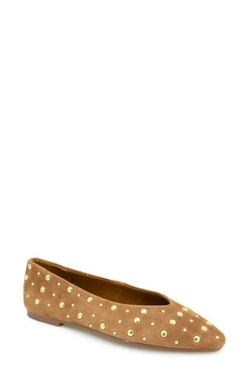 Splendid Latouche Stud Flat - Caramel