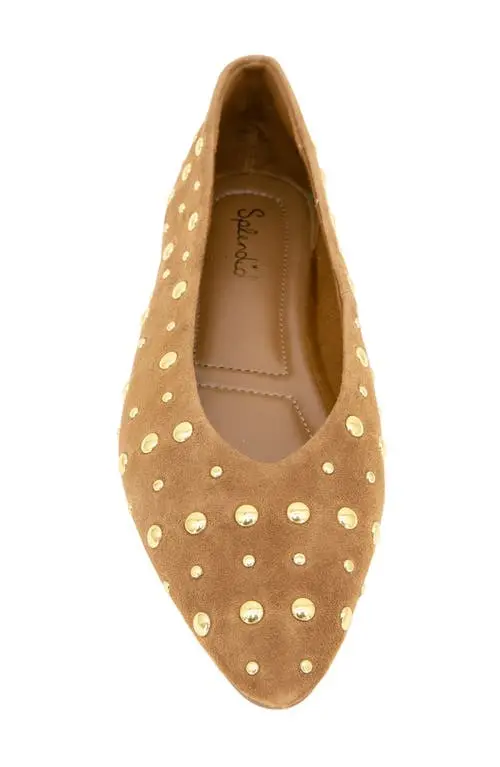 Splendid Latouche Stud Flat - Caramel