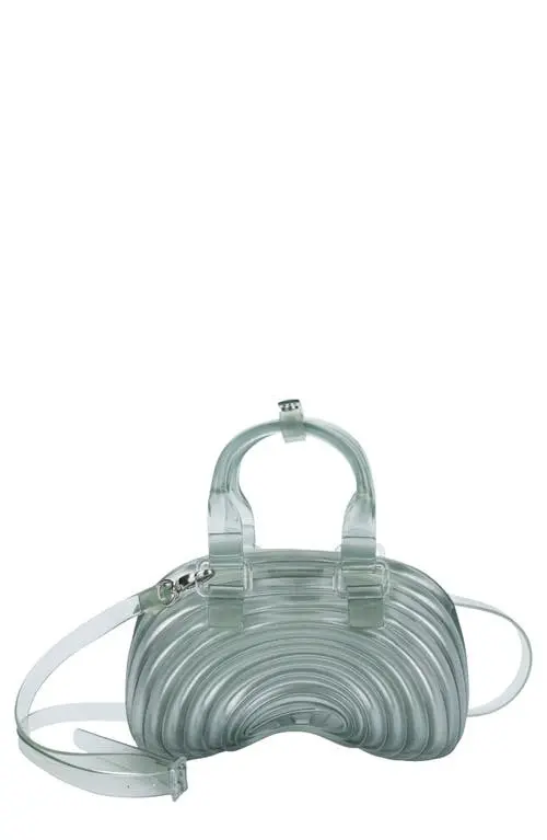 Melissa X Diesel Quantum Dome Shoulder Bag - Transparent Blue/silver