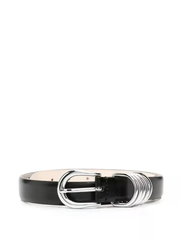 DEHANCHE Hollyhock Multi-hoop Belt - Black