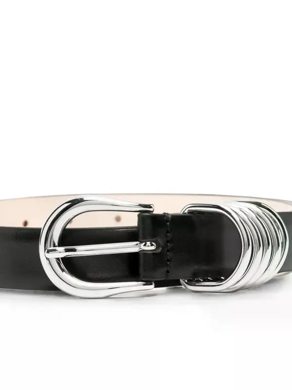 DEHANCHE Hollyhock Multi-hoop Belt - Black