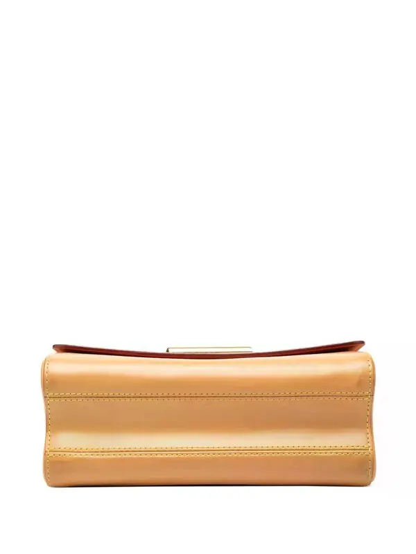 LOUIS VUITTON Monogram Catogram Twist Mm Crossbody Bag - White
