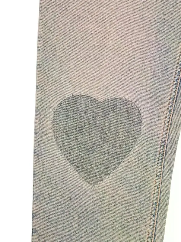 Moschino Heart Patch Jeans