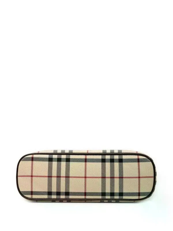 Burberry House Check Canvas Handbag