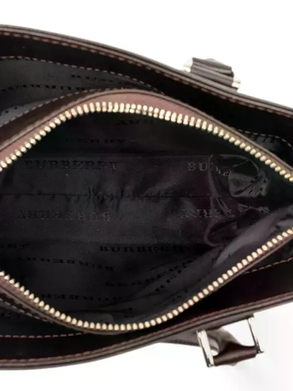 Burberry House Check Canvas Handbag