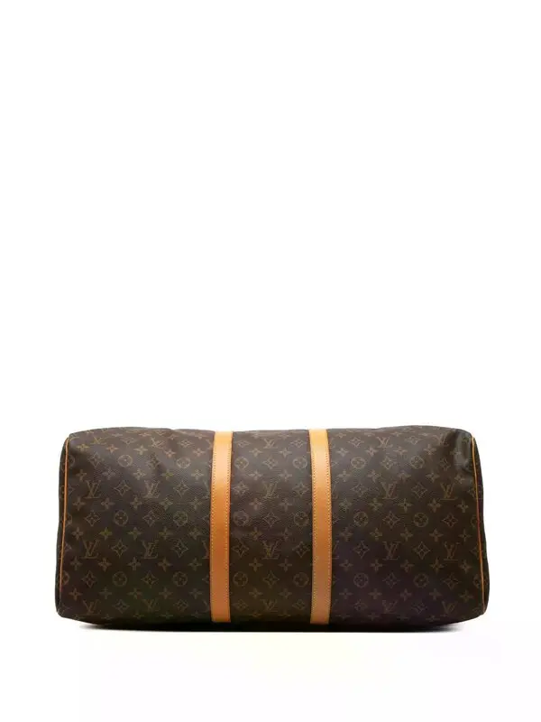 LOUIS VUITTON Monogram Keepall 55 Travel Bag
