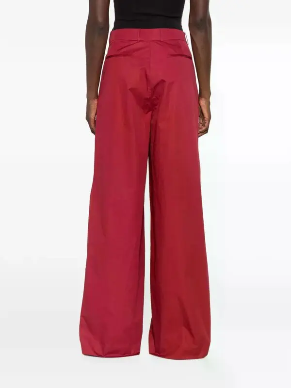 ABADIA Berry Double-pleat Trousers