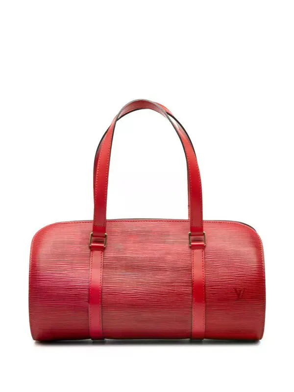 LOUIS VUITTON Epi Soufflot Handbag - Red