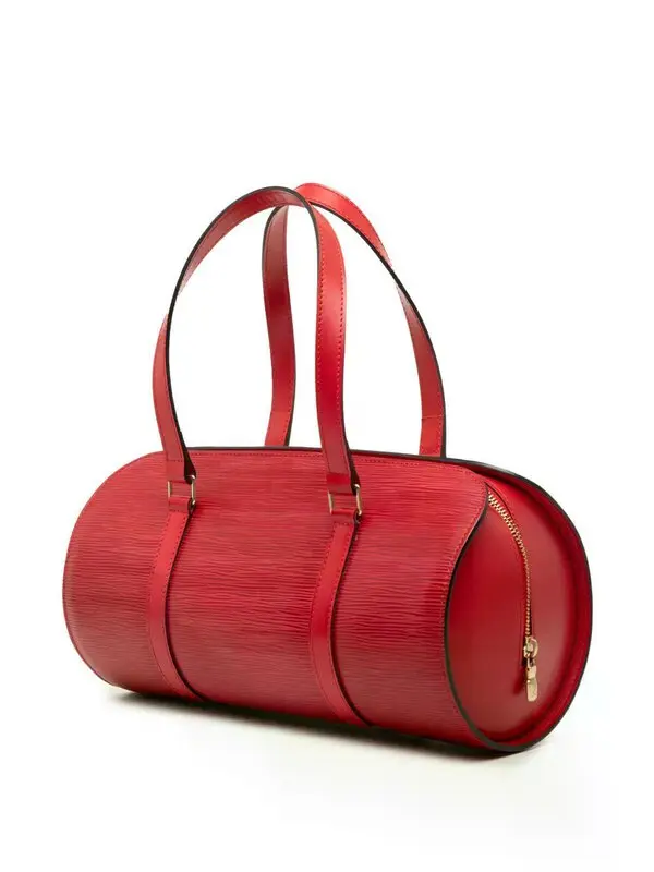 LOUIS VUITTON Epi Soufflot Handbag - Red