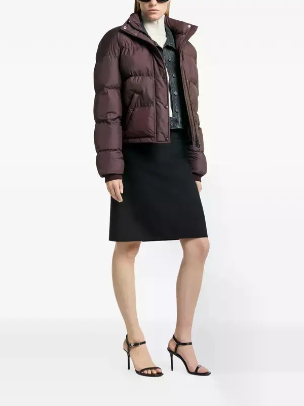 COURREGES Cropped Puffer Jacket