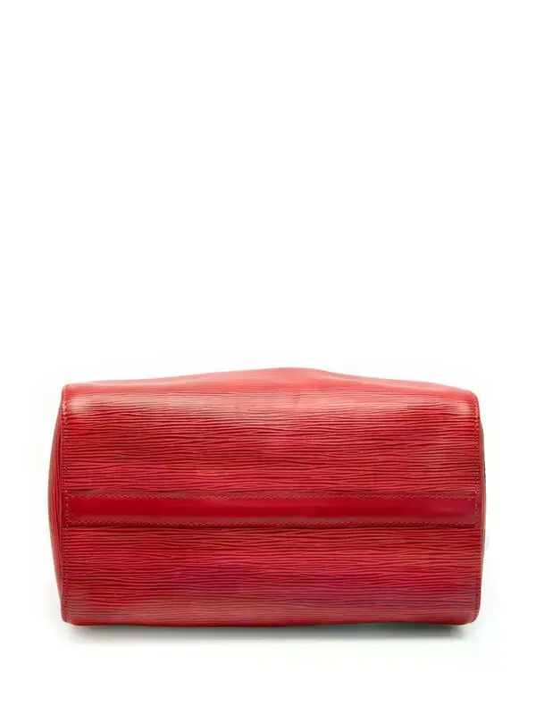 LOUIS VUITTON Epi Speedy 25 Boston Bag - Red