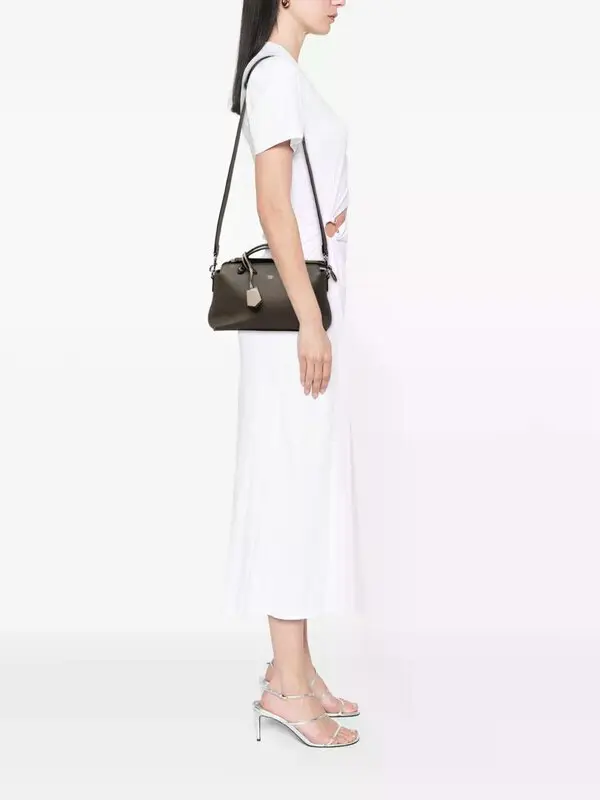 Fendi Leather The Way Satchel - Grey