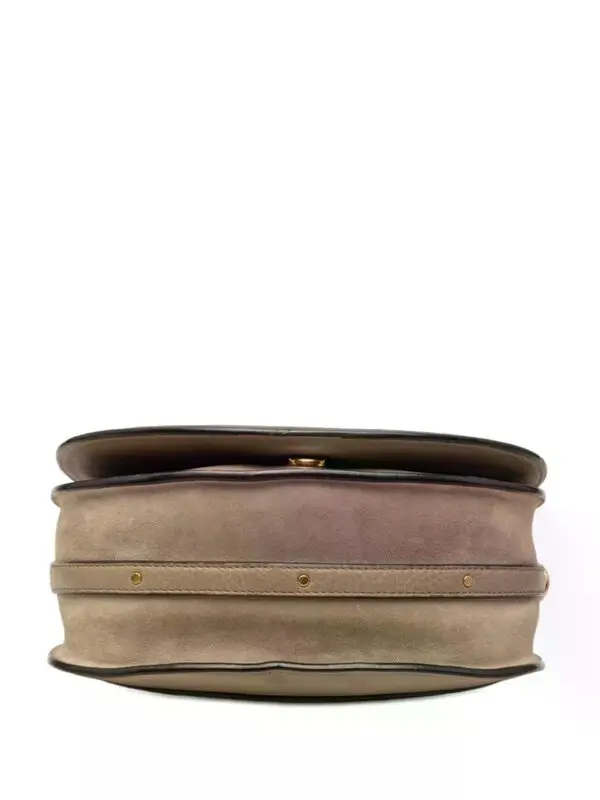 Chloé Medium Leather Nile Bracelet Satchel - Brown