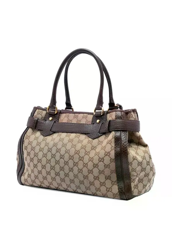 Gucci Gg Canvas Running Tote Bag