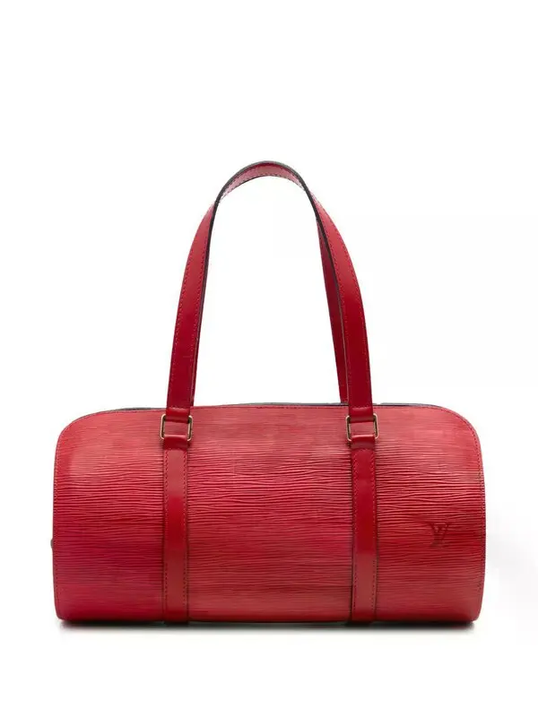 LOUIS VUITTON Epi Soufflot Handbag - Red