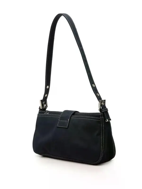 Fendi Ff Marble Canvas Shoulder Bag