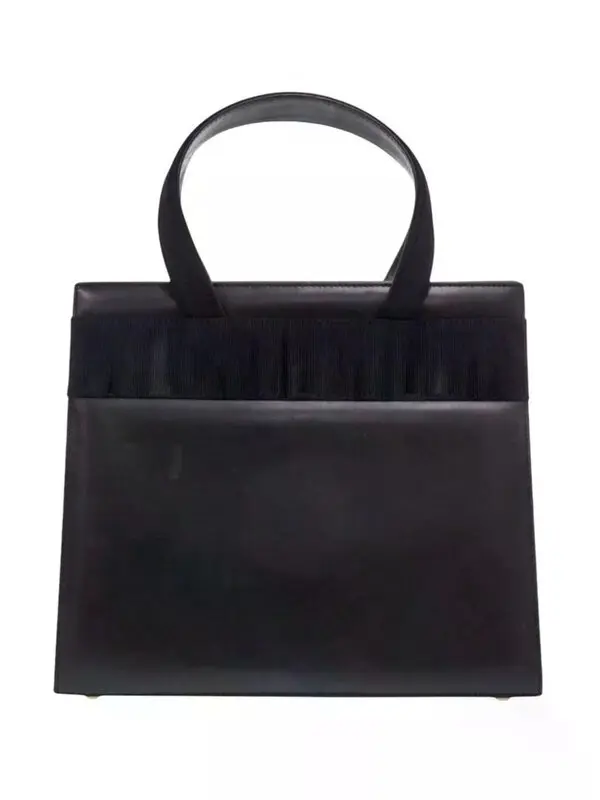 FERRAGAMO Leather Vara Bow Satchel