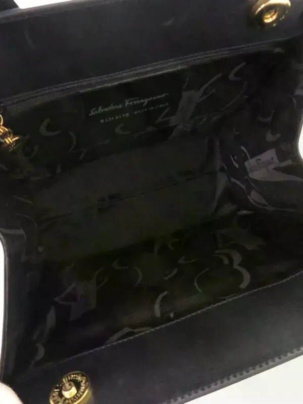 FERRAGAMO Leather Vara Bow Satchel
