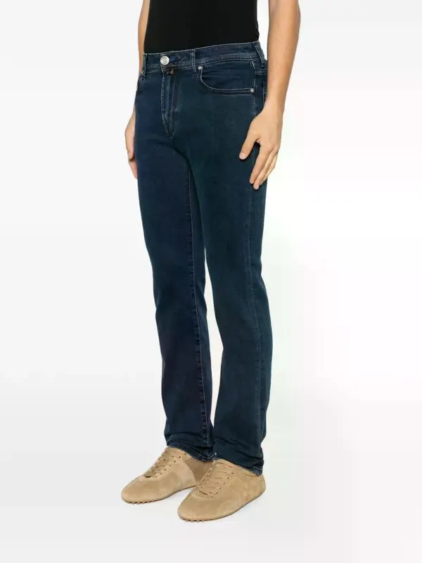 Jacob Cohen Logo Patch Jeans