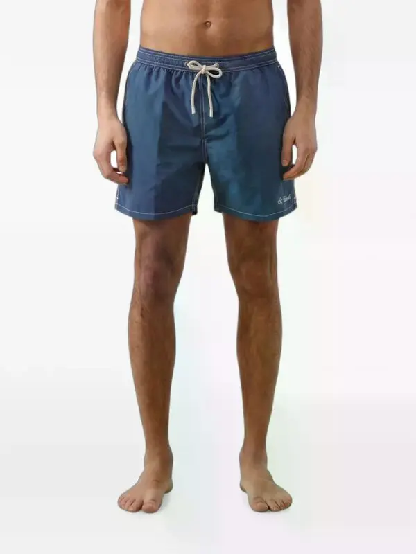 MC2 SAINT BARTH Patmos Drawstring Swim Shorts - Blue