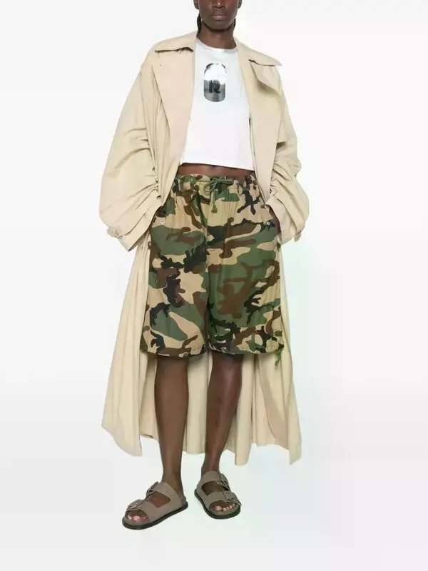 StÜssy Surplus Camouflage Print Shorts