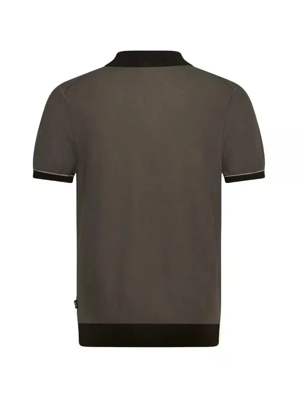 BOSS H-narciso Open-collar T-shirt