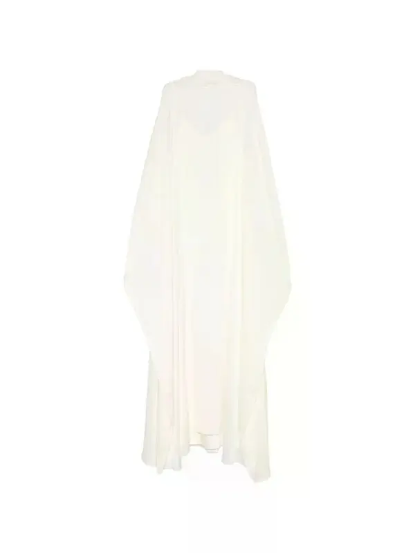 ABADIA Sheer Pleated Kaftan