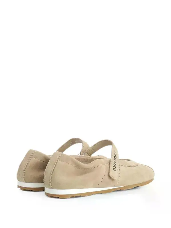 Miu Miu Suede Ballet Flats