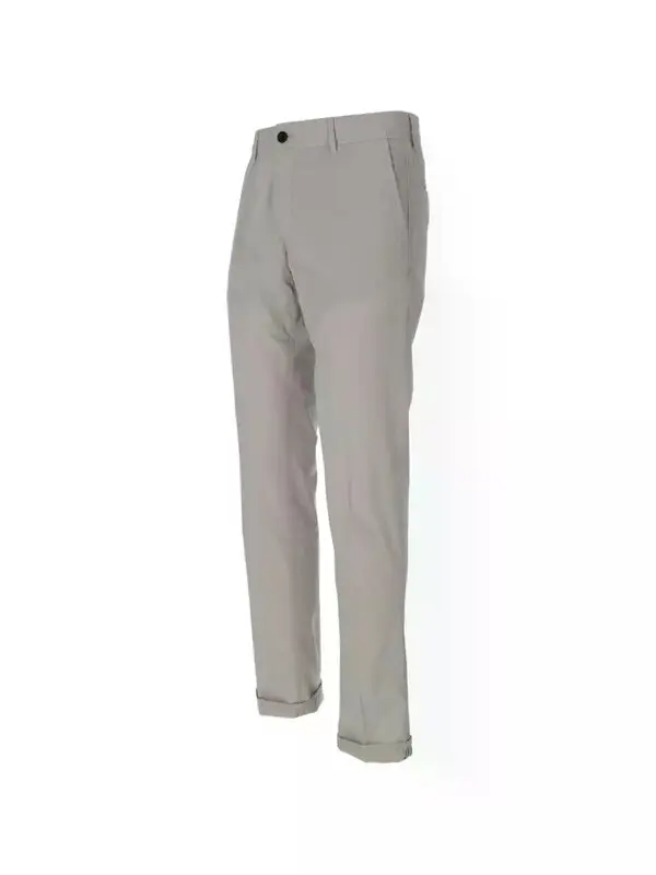 Incotex Turn-up Cuff Chinos - Grey