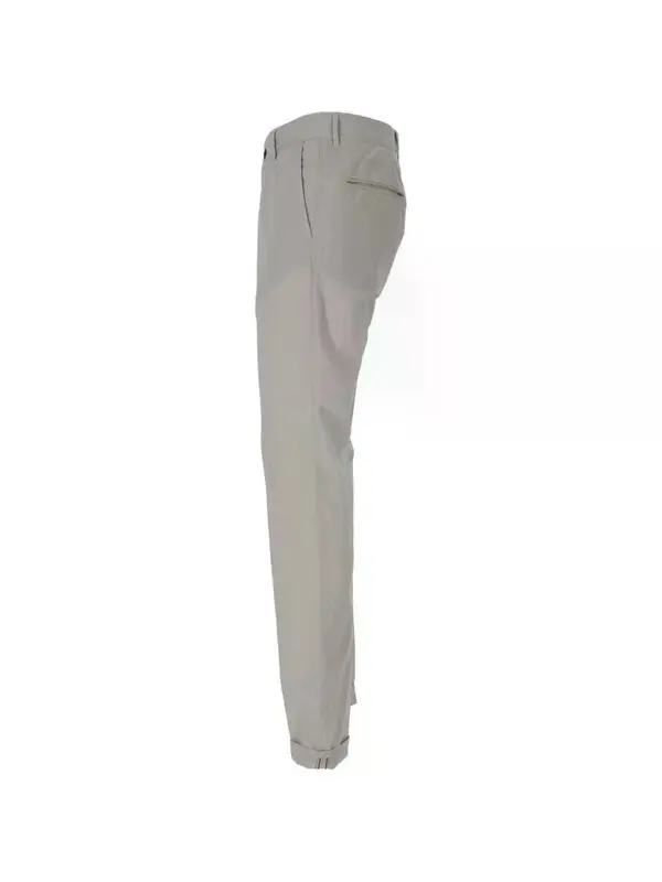 Incotex Turn-up Cuff Chinos - Grey