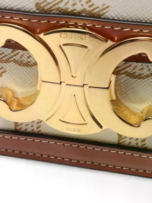Celine Triomphe Crossbody Bag - Neutrals