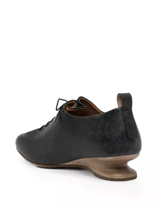 DOYS Sculptural Heel Lace-up Shoes