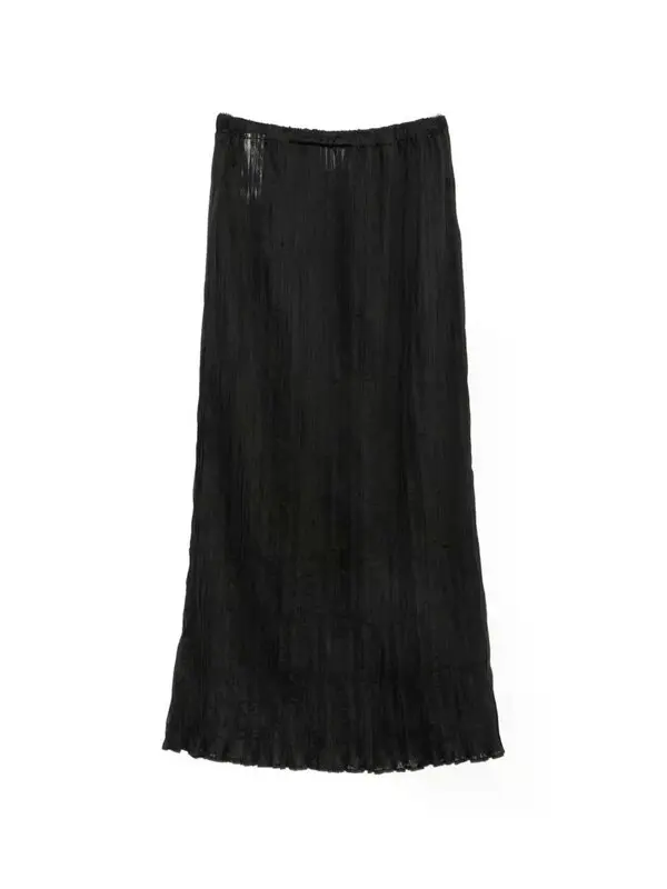 Sú Crinkled Effect Maxi Skirt