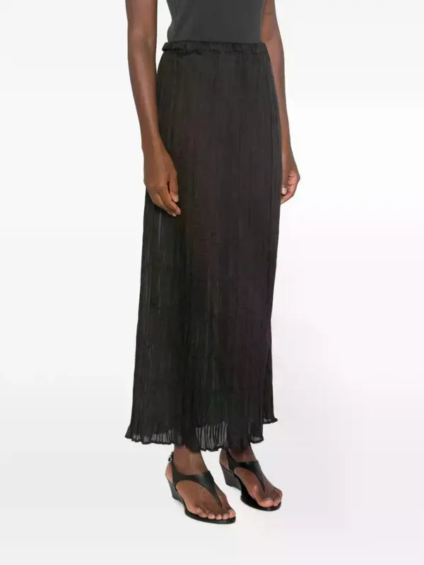 Sú Crinkled Effect Maxi Skirt