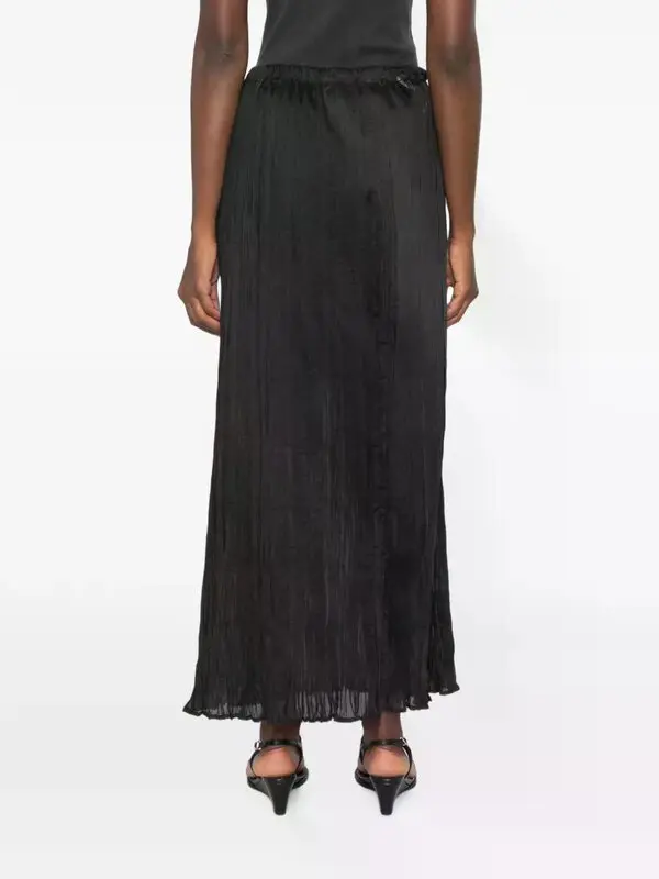 Sú Crinkled Effect Maxi Skirt